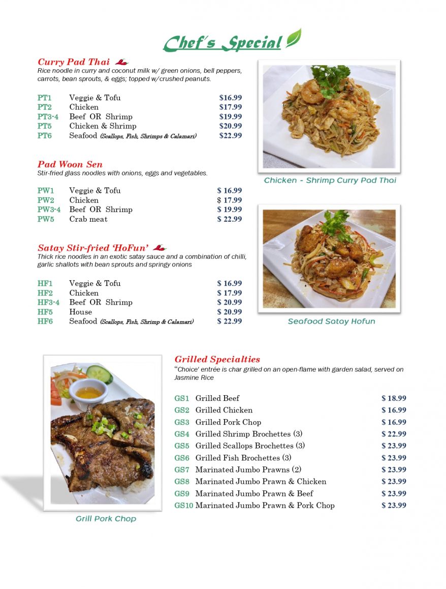 Menu – Fresh Rolls Restaurant